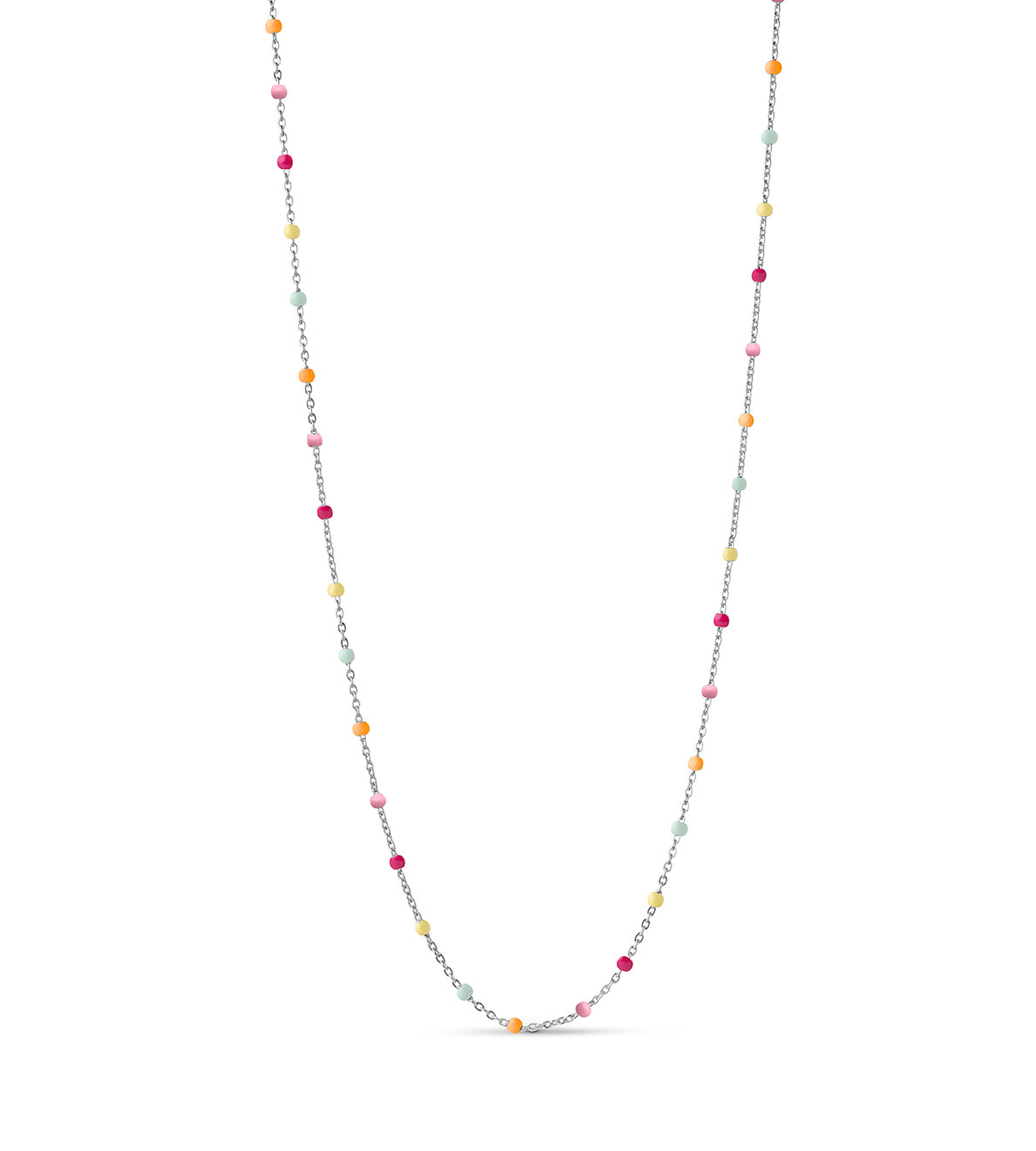 Lola Necklace Rainbow Vergoldet Silber Sterling 925 380 mm 400 mm 420 mm