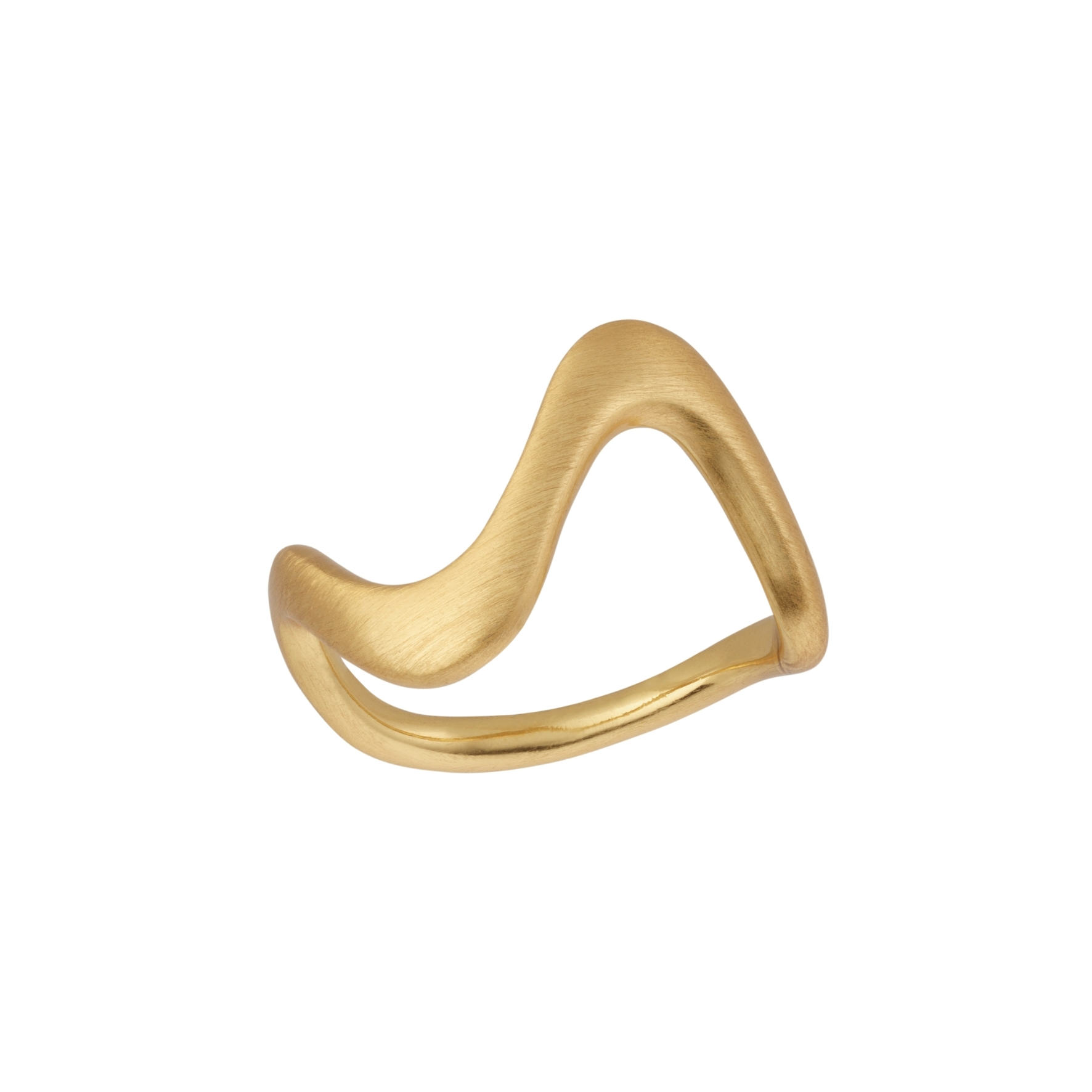 Solid gold wave ring store